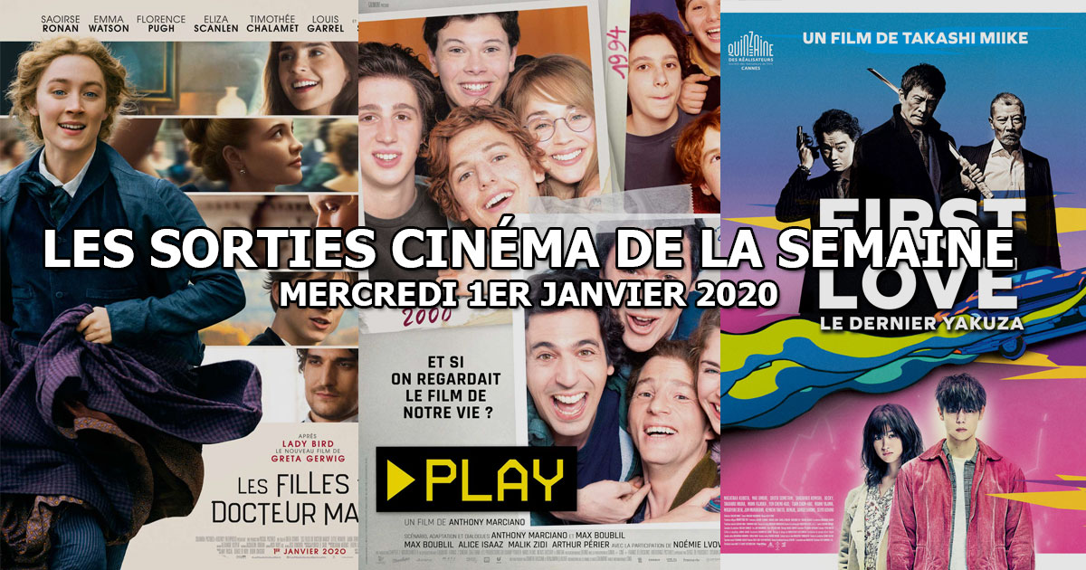 Les sorties cinéma de la semaine - mercredi 1er janvier 2020