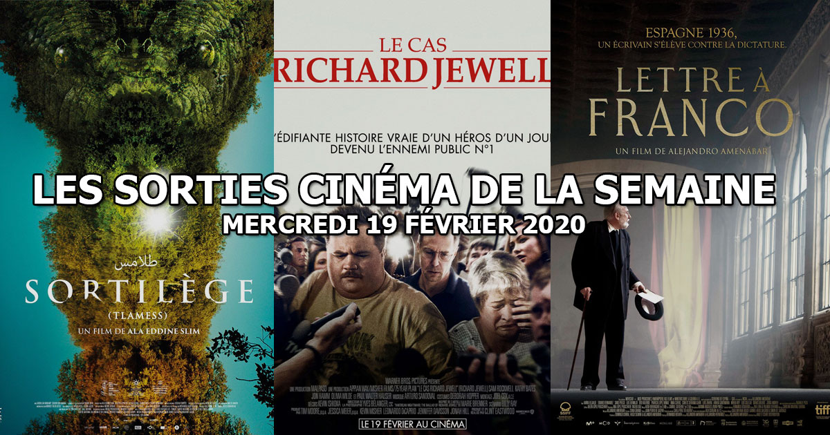 Les sorties cinéma de la semaine - mercredi 19 février 2020